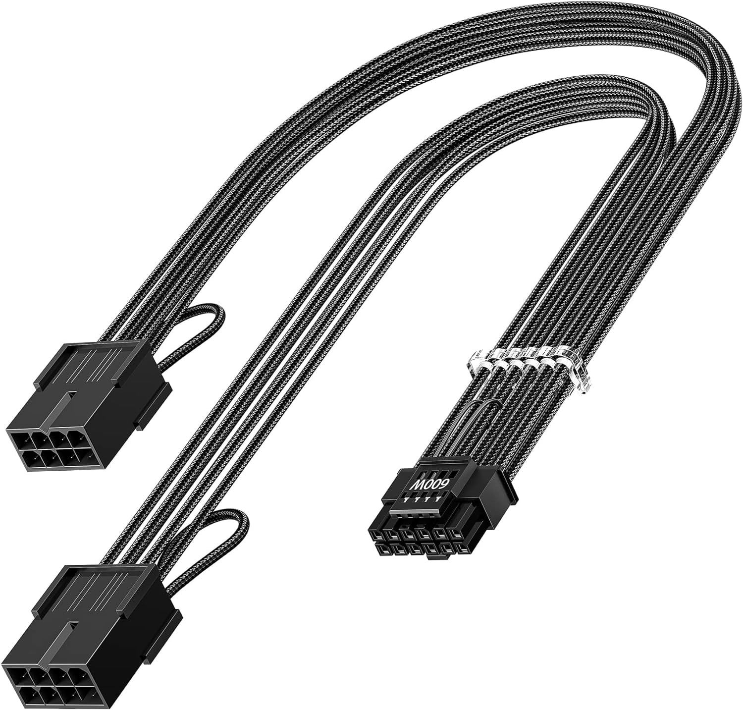 PCI-e 5.0 12VHPWR Adapter Extension Cable 30cm 16Pin (12+4) Male to ...
