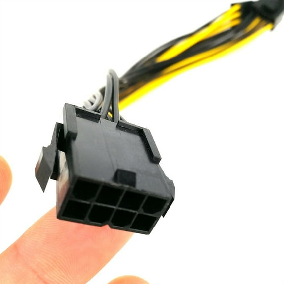 PCI-e 8pin to Dual 8Pin / PCIe 8pin-2x(6+2pin) Graphics Video Card ...