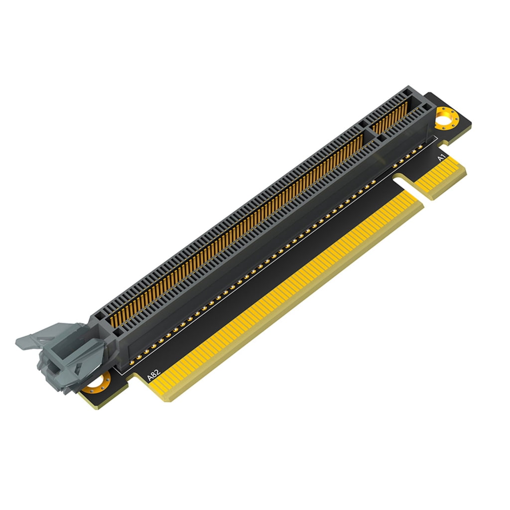 PCIE 16X to 16X 1U Reverse Adapter Card for Desktop Motherboards ...