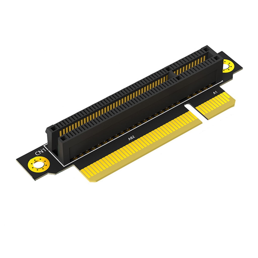PCIE 1X 4X 8X 16X Adapters Risers Card For 1U/2U Server 90 Degree ...