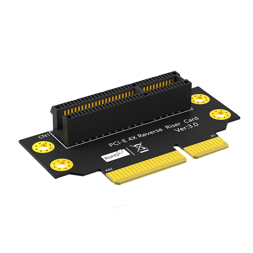 PCIE 1X 4X 8X 16X Adapters Risers Card For 1U/2U Server 90 Degree ...