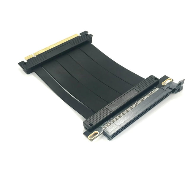 PCIE 4.0 High Speed Shielded PCI-E Express X16 Riser Extension Cable ...