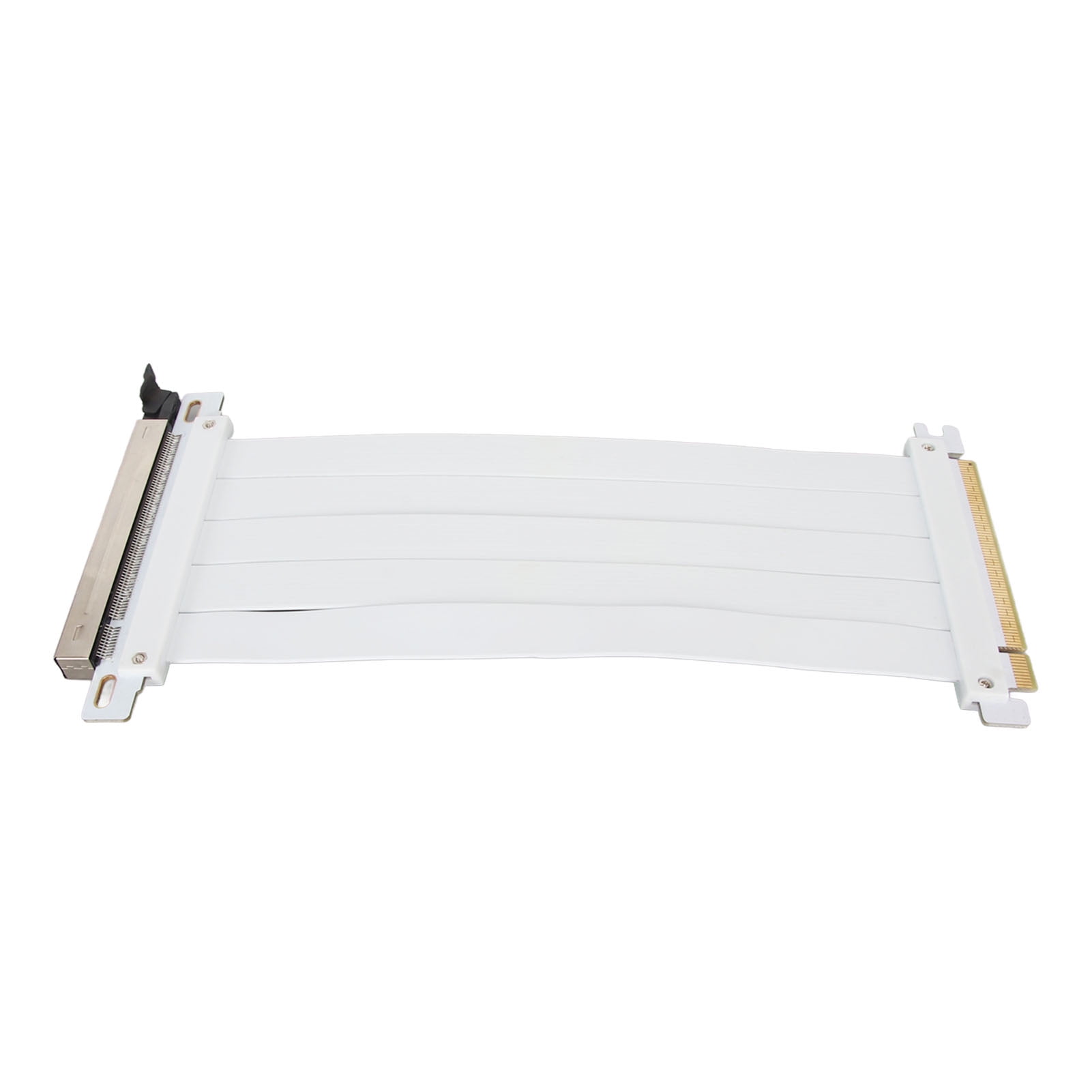 PCIE 4.0 X16 Extender Riser Cable High Shielding Property 180 Degree ...