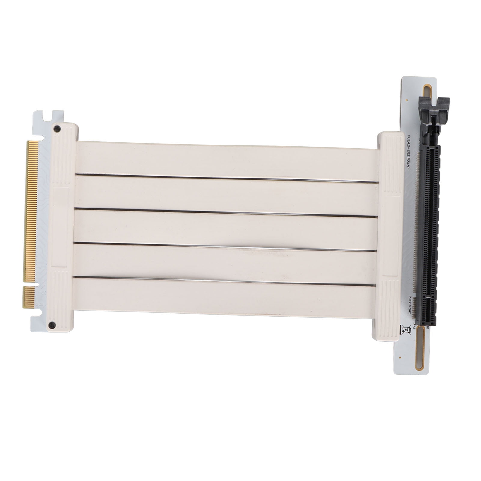 PCIE 4.0 X16 Riser Cable 90 Degree Extension Cable High Speed Vertical ...