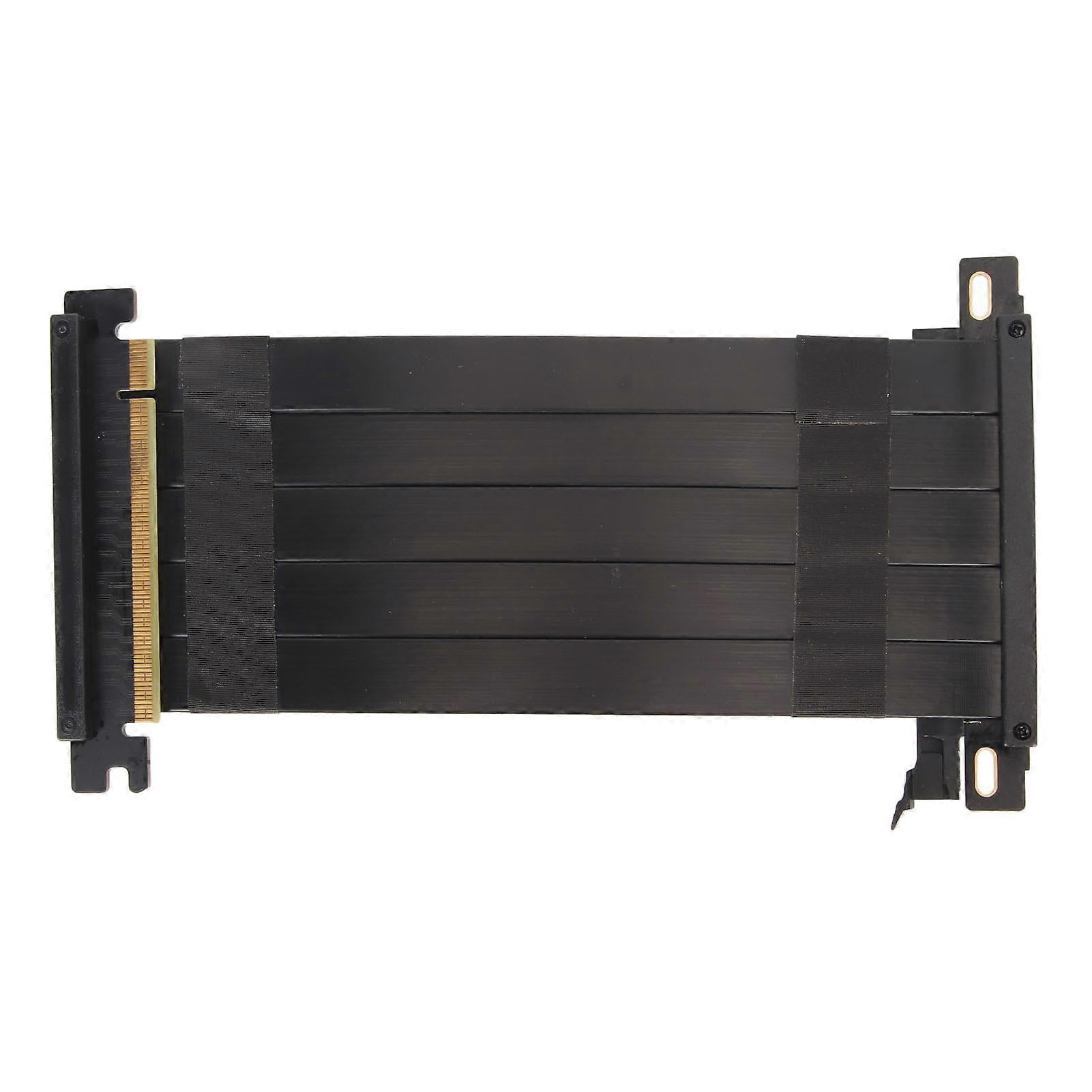 PCIE 4.0 X16 Riser Cable High Speed Flexible Double Sided 180 Degree ...