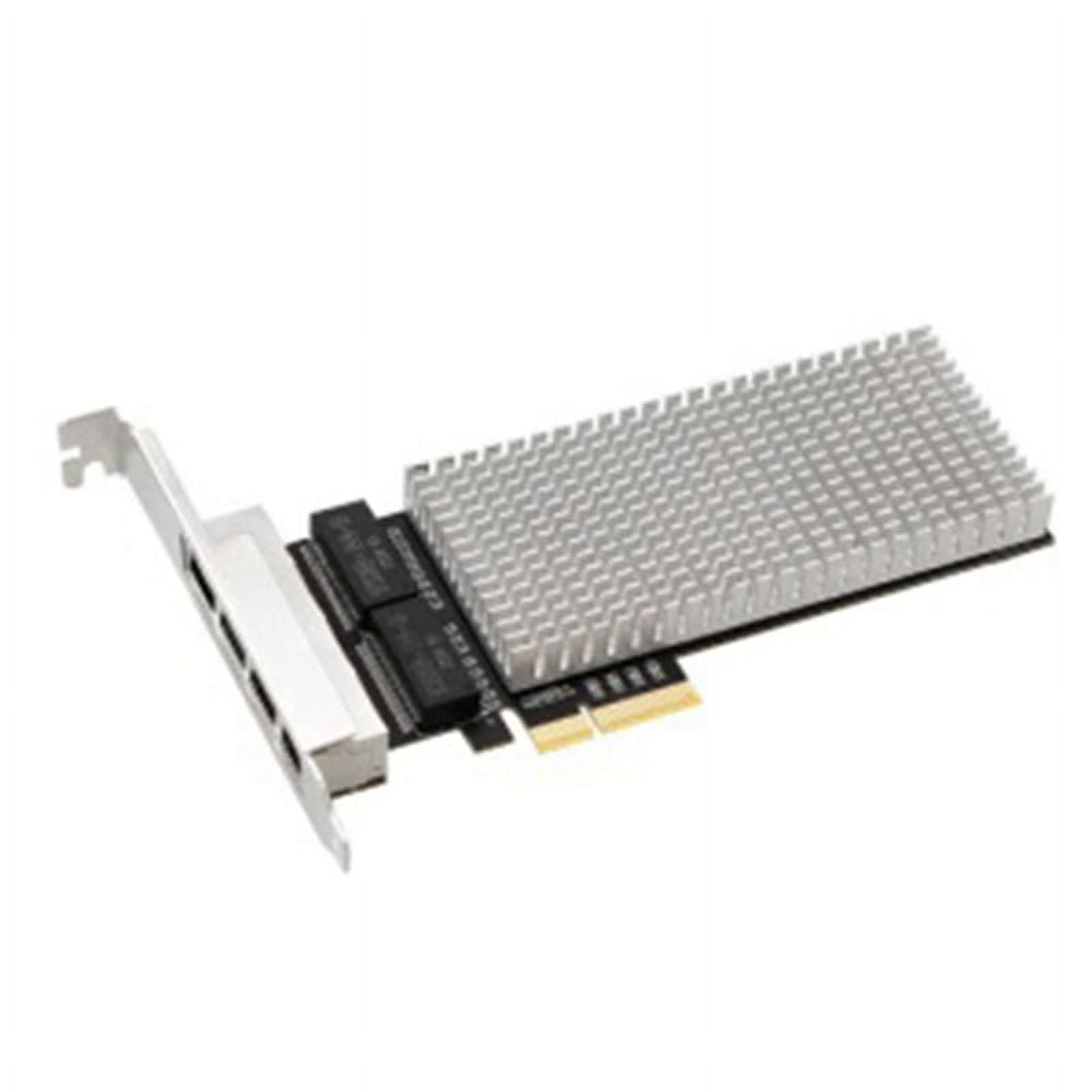 PCIE 4-Port 2.5G Diskless Network Card, Gigabit Wired Network Port ...