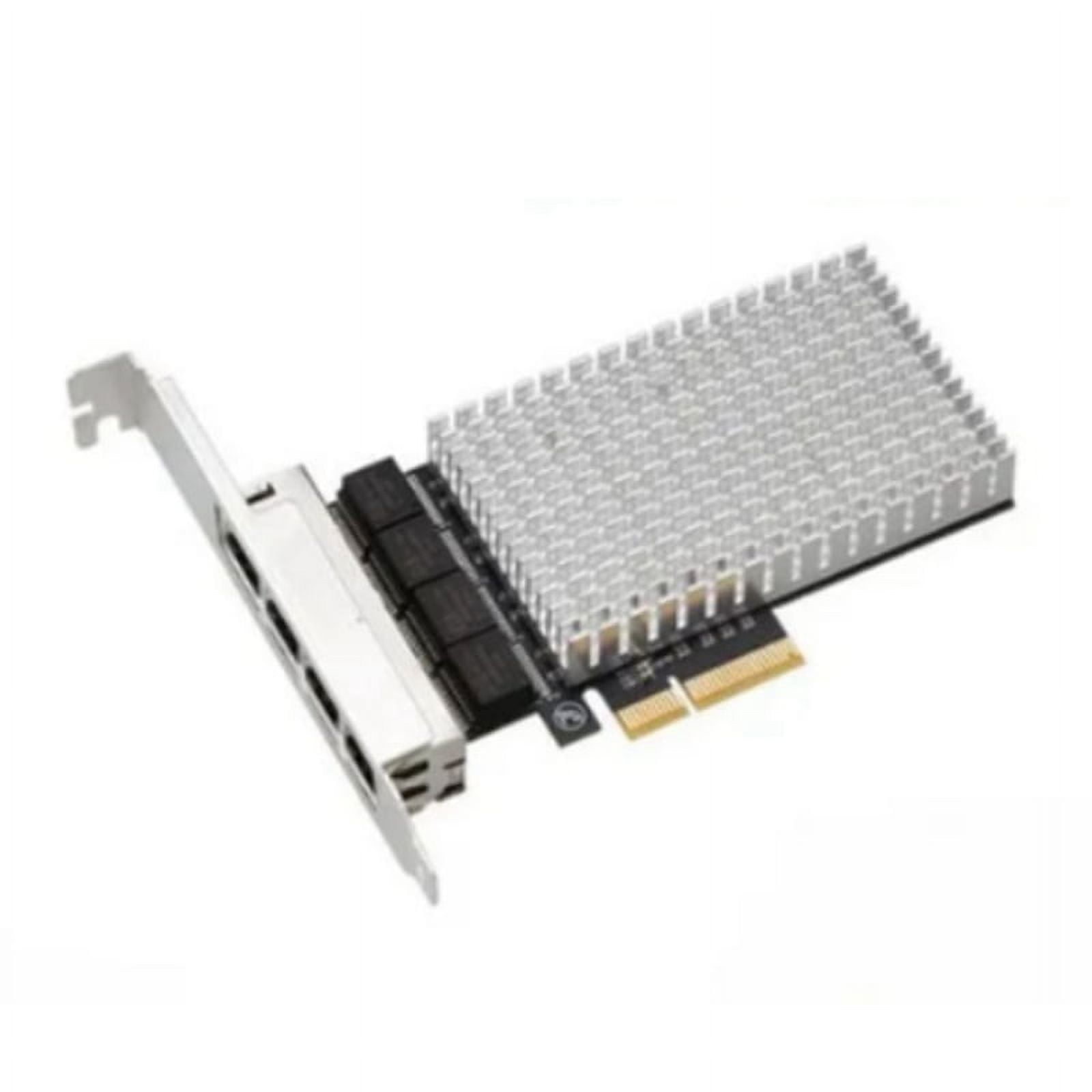 PCIE 4-Port 2.5G Diskless Network Card, Gigabit Wired Network Port ...