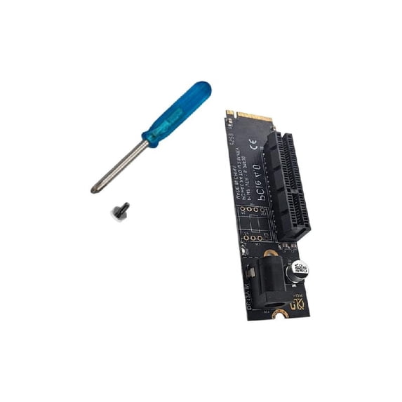 PCIE 4X Power Card Transfer Adapter for Computer Accessories PCIE Card ...