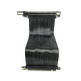 PCIE 5.0 X16 Extension Cable 90 Degree Right Angled GPU Card Line 0.9mm ...