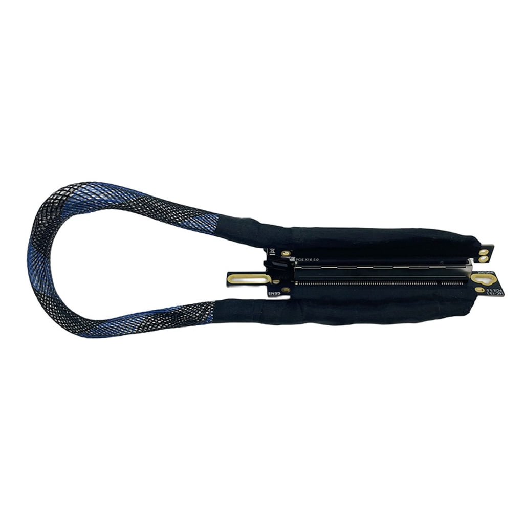 PCIE 5.0 X16 Extension Cable Supports Double Directional Bandwidth ...