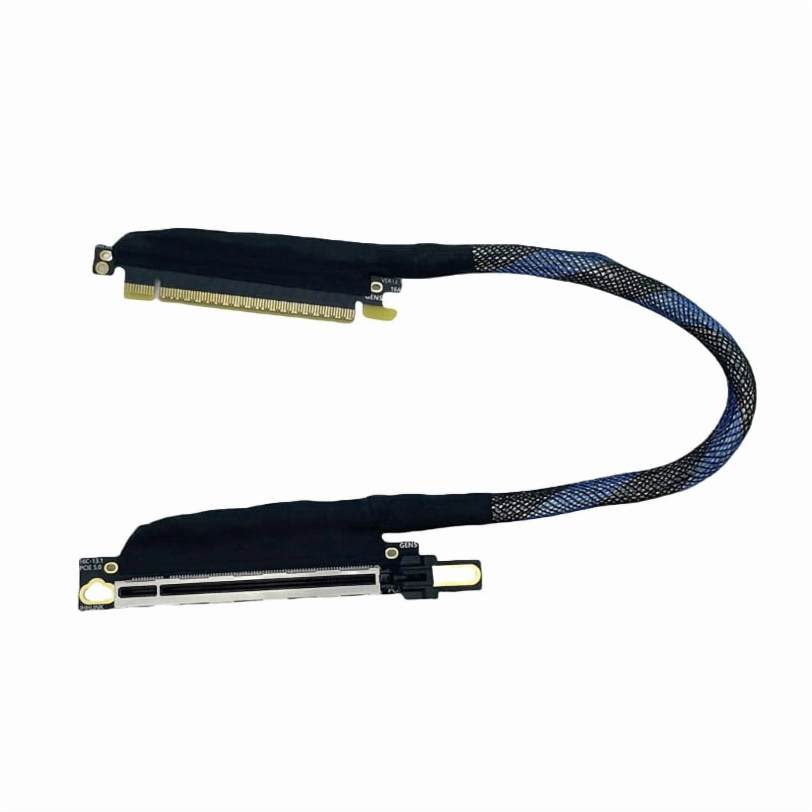 PCIE 5.0 X16 Graphics Card Extension Cable Right Angled Designing for ...