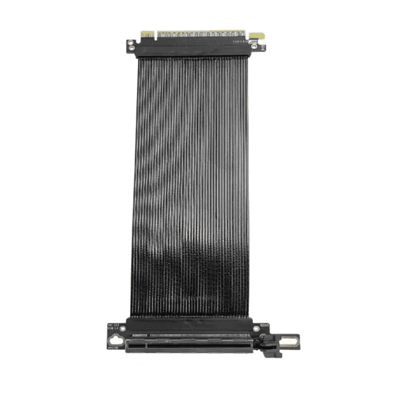 PCIE 5.0 X16 Riser Cable 90° Right Angle GPU Graphics Card Extension ...