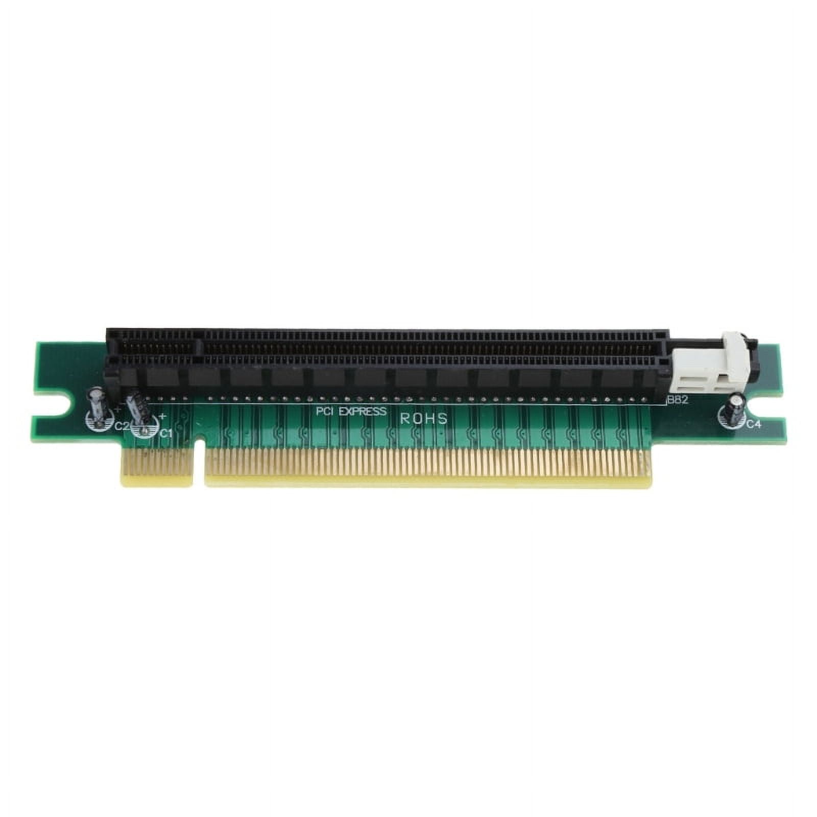 PCIE 90 Degree Right Angle PciE Pci-Express 16X Extender Protector ...