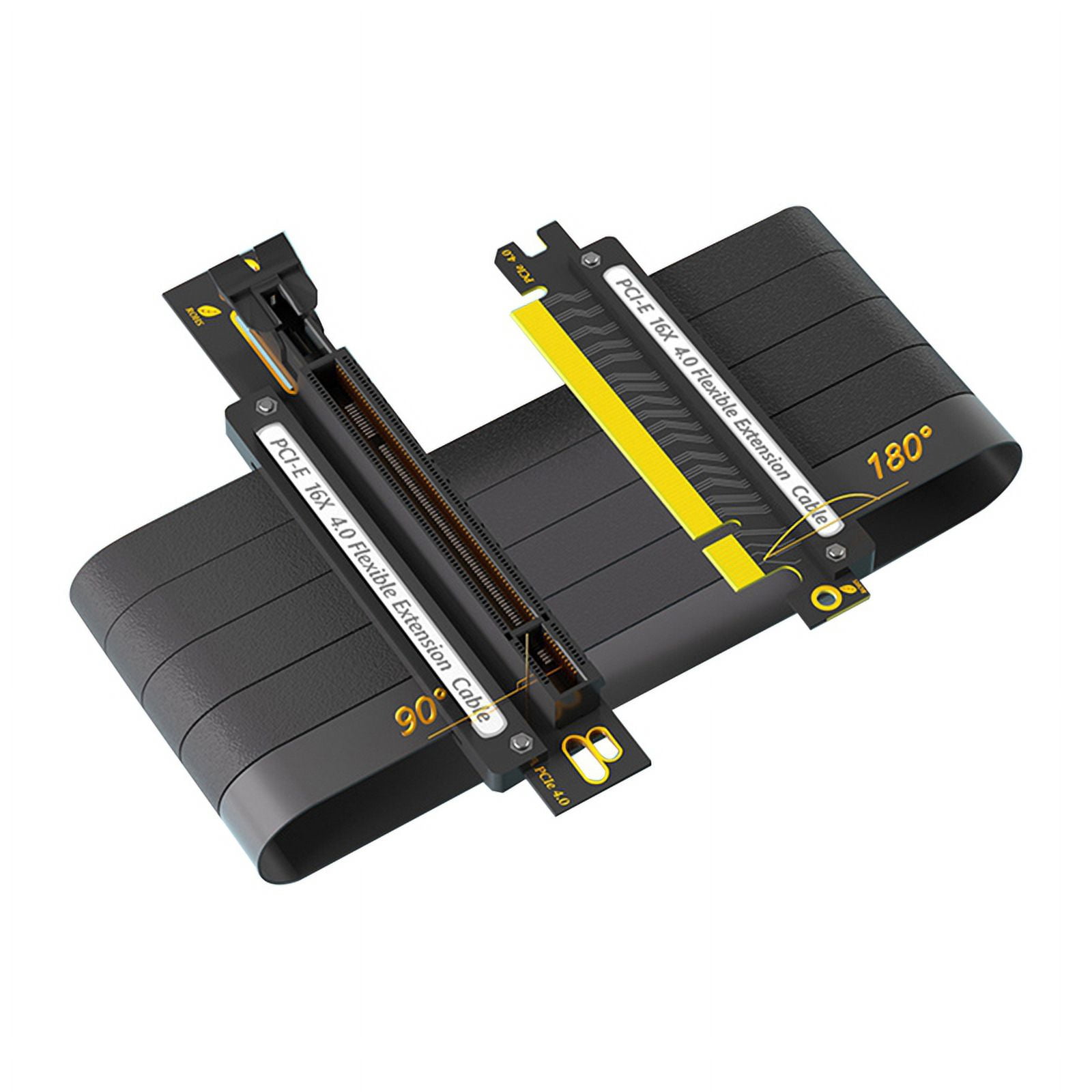 PCIE-E16X to 16X 4.0 Graphics Card Extension Cable PCI Express GPU ...