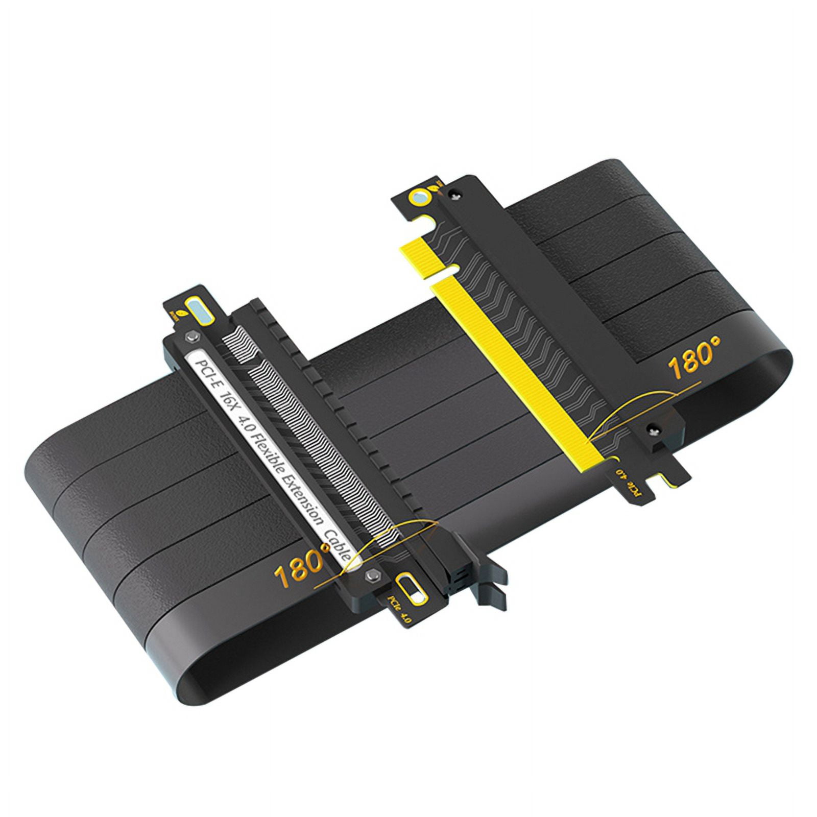 PCIE-E16X to 16X 4.0 Graphics Card Extension Cable PCI Express GPU ...