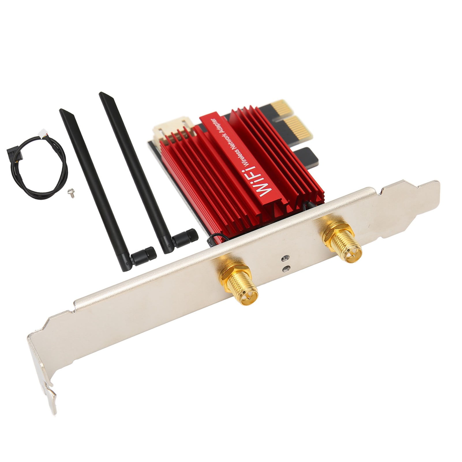 PCIE Network Card 2.4G 5G Dual Band Bluetooth 4.2 1200Mbps WiFi Network ...