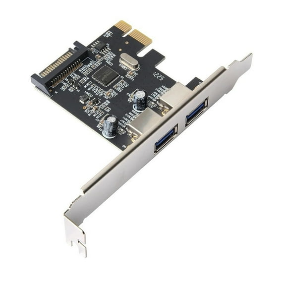 PCIE To Usb3.0 Expansion Card 2-Port Fast Speed Desktop Usb3.0 ...