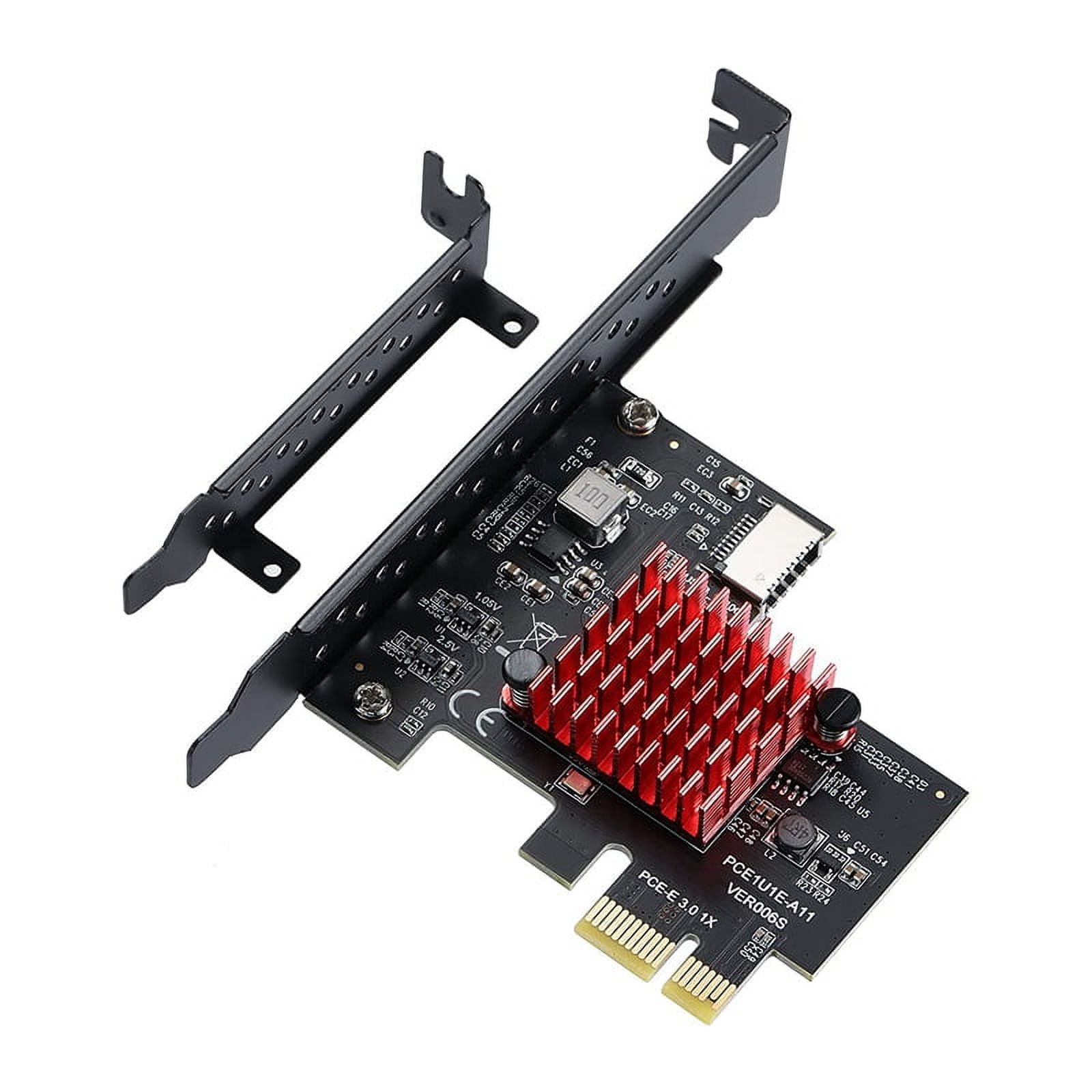 PCIE USB 3.1 GEN2 Type-E Expansion Card,10Gbps PCI 3.0 1X to 20Pin ...