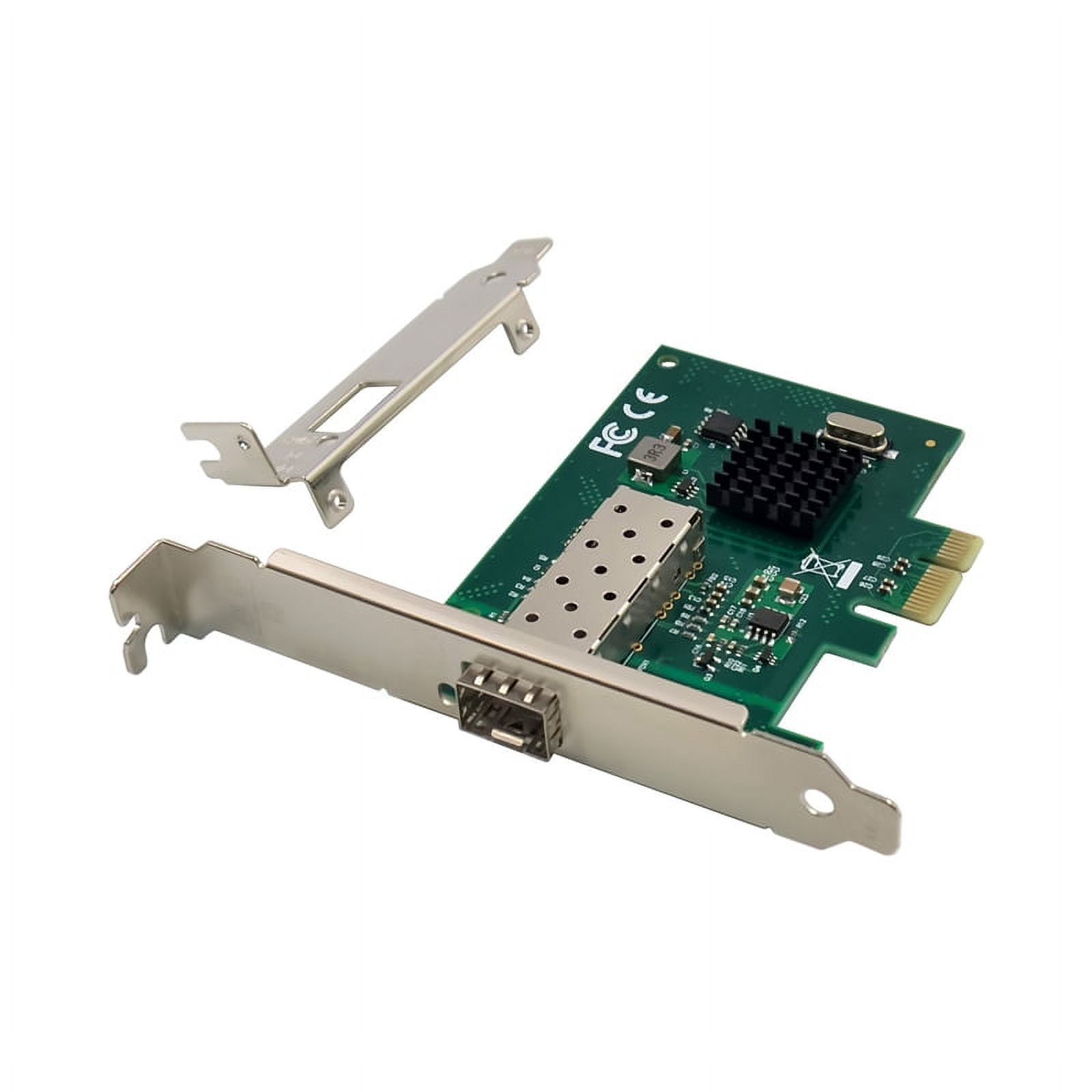 PCIE X1 Gigabit Network Card PCI-Express Riser Card BCM5720 Single ...
