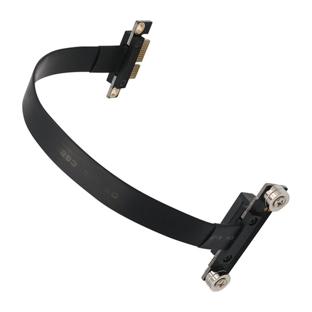 Pcie X1 Riser Cable Dual 90 Degree Right Angle Pcie 3 0 X1 Extension