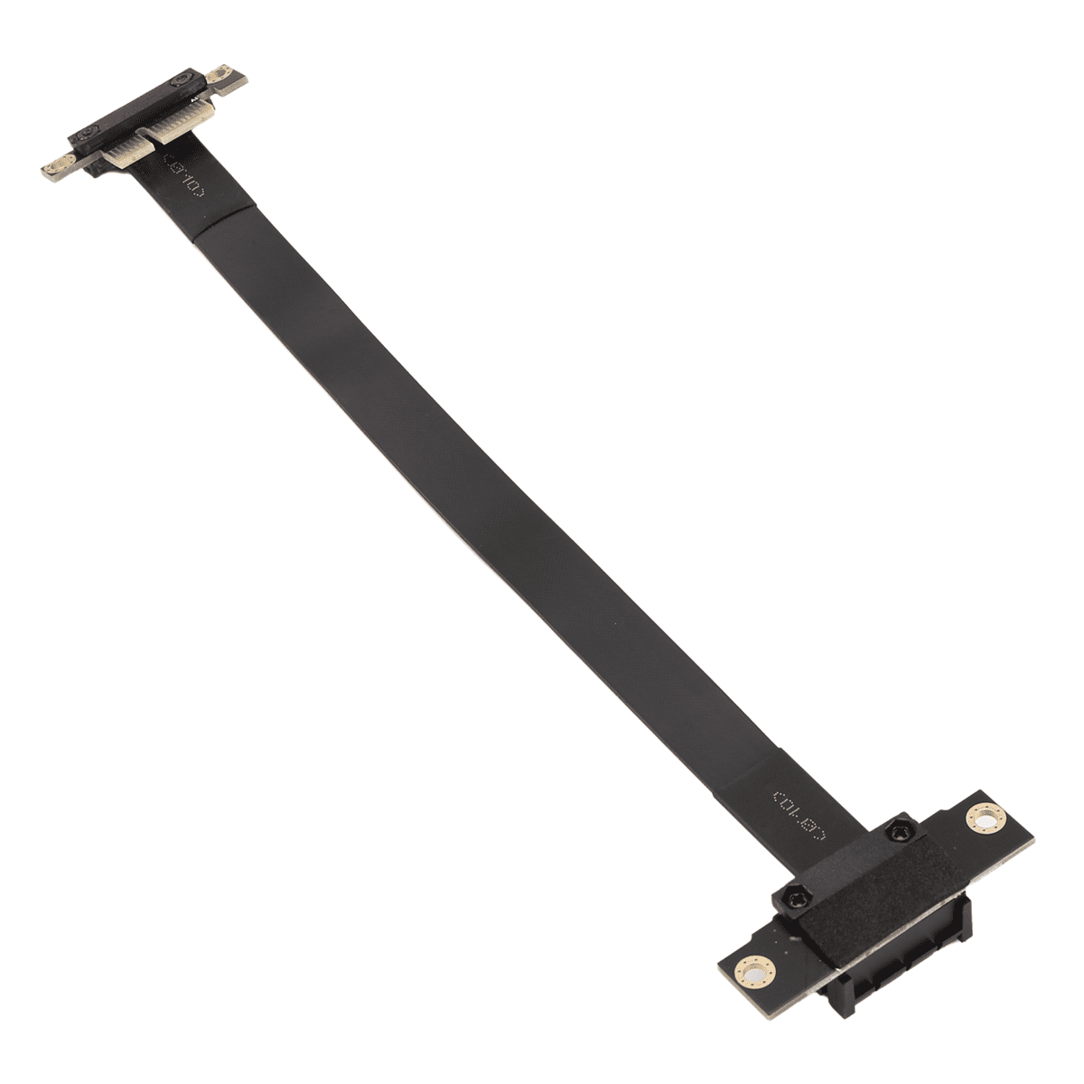 PCIE X1 Riser Cable Dual 90 Degree Right Angle PCIe 3.0 to Extension ...
