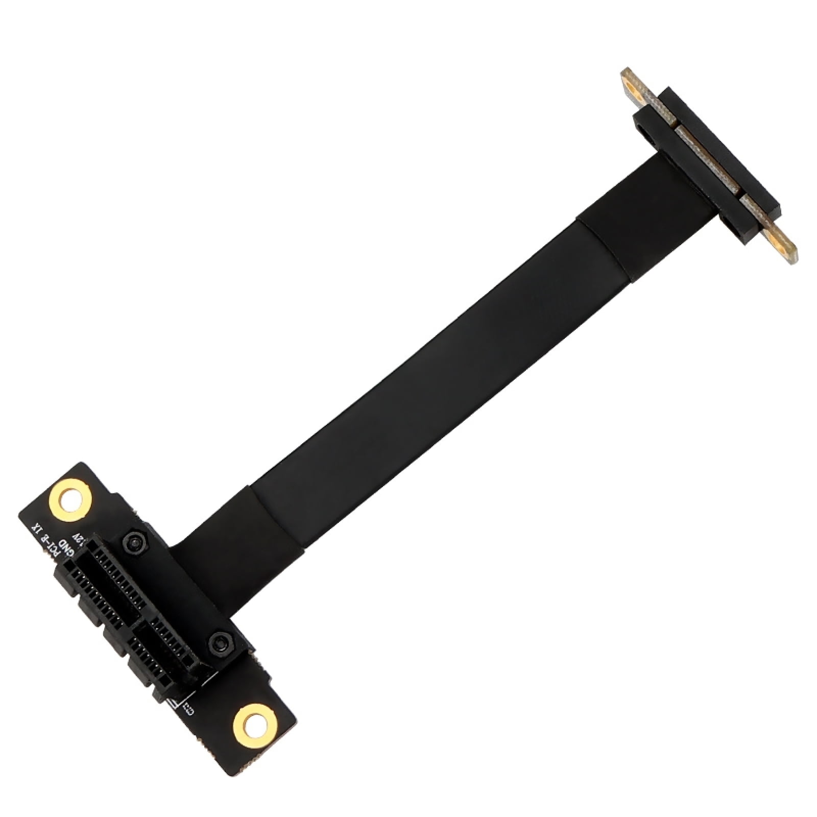 PCIE X1 Riser Cable Dual 90° Right Angle PCIe 3.0 x1 to x1 Cable PCI-E ...
