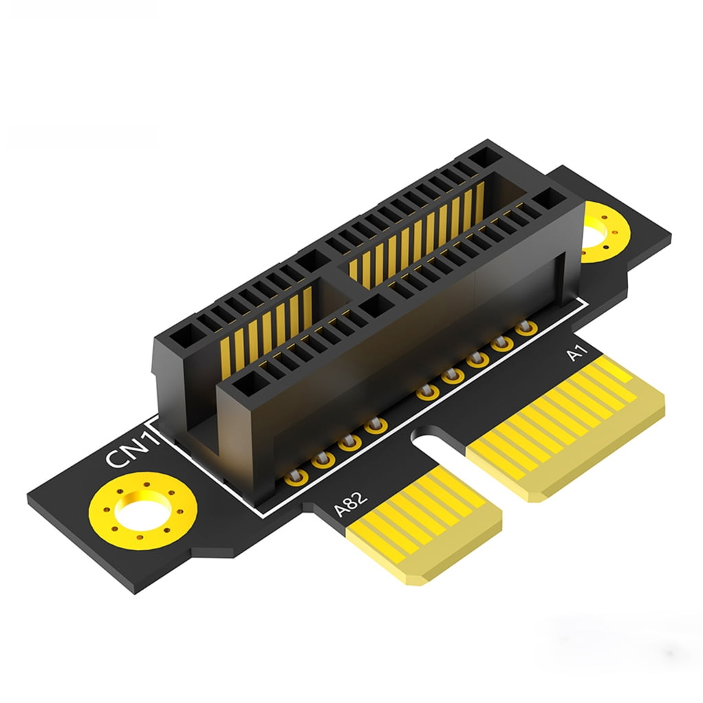 PCIE X1 Risers Card 90 Degree Adapters Card PCIE Extenders Extension ...