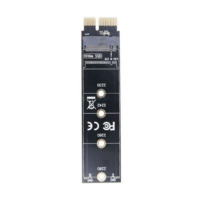 PCIE to M.2 Adapter NVMe SSD M.2 PCI-E M Key PCIE X1 Riser Connector ...