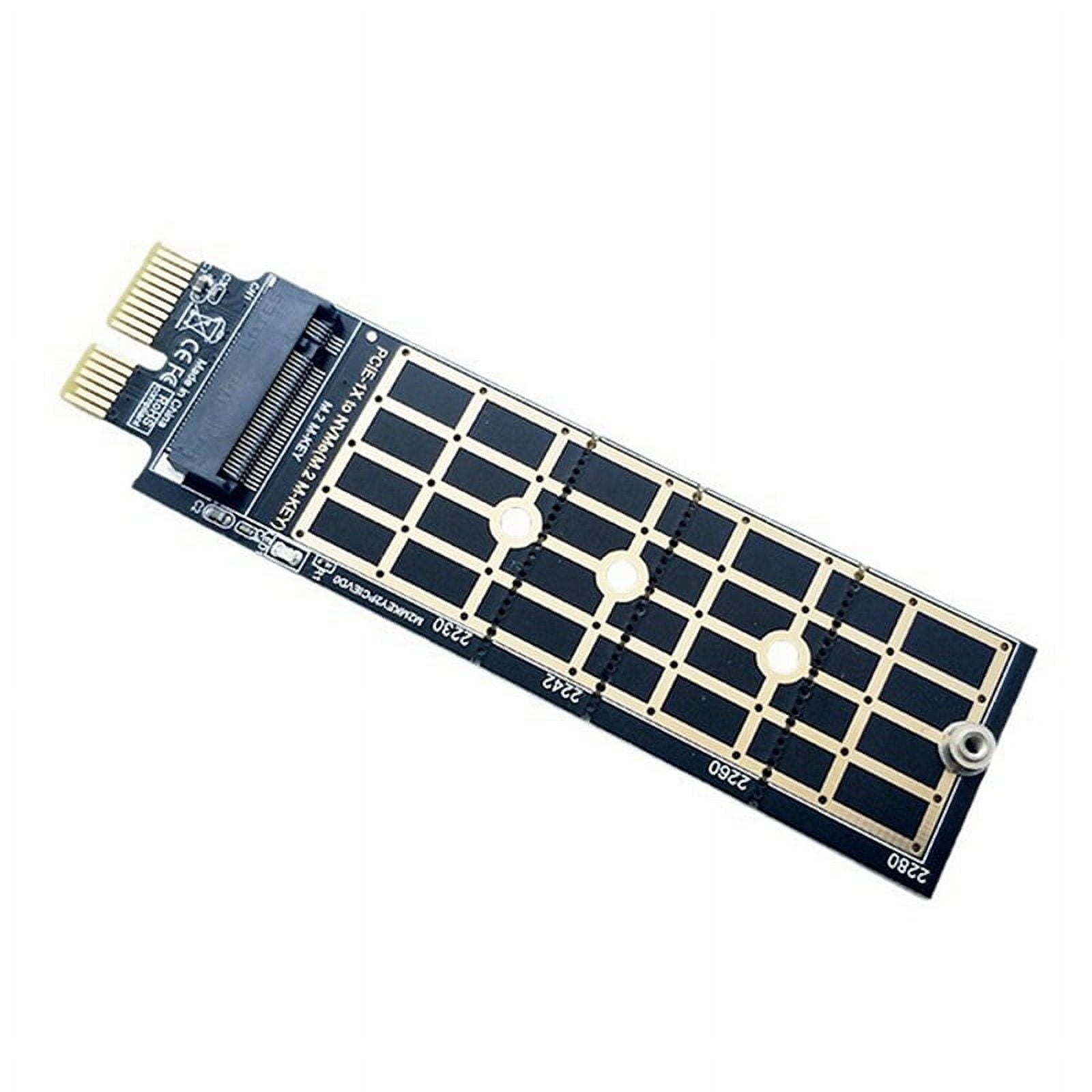 PCIE to M.2 Adapter NVMe SSD M.2 PCIE 3.0 X1 Raiser Card PCI-E M Key ...