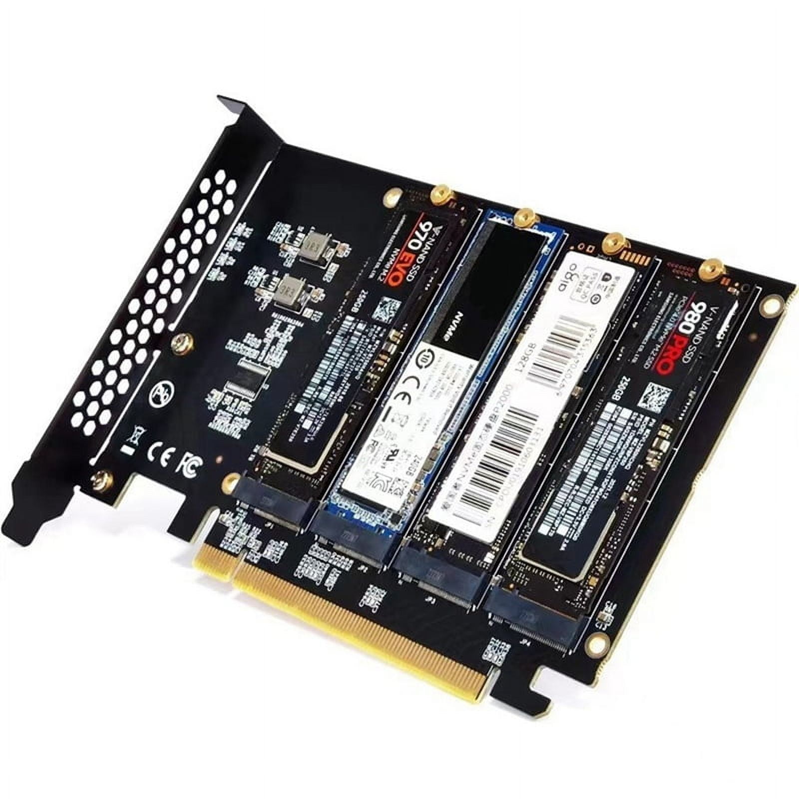 PCIE to M.2 NVME Adapter NVMe M.2 PCI Adapter 32Gbps PCI-E Card PCI X16 ...