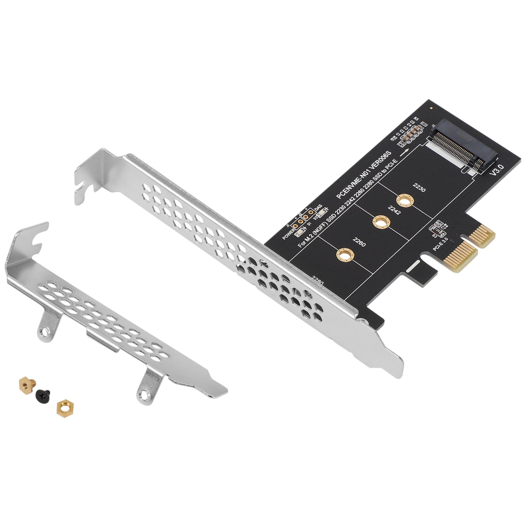 PCIE to M2 Adapter PCI Express 3.0 X1 to NVME SSD M2 PCIE Raiser ...