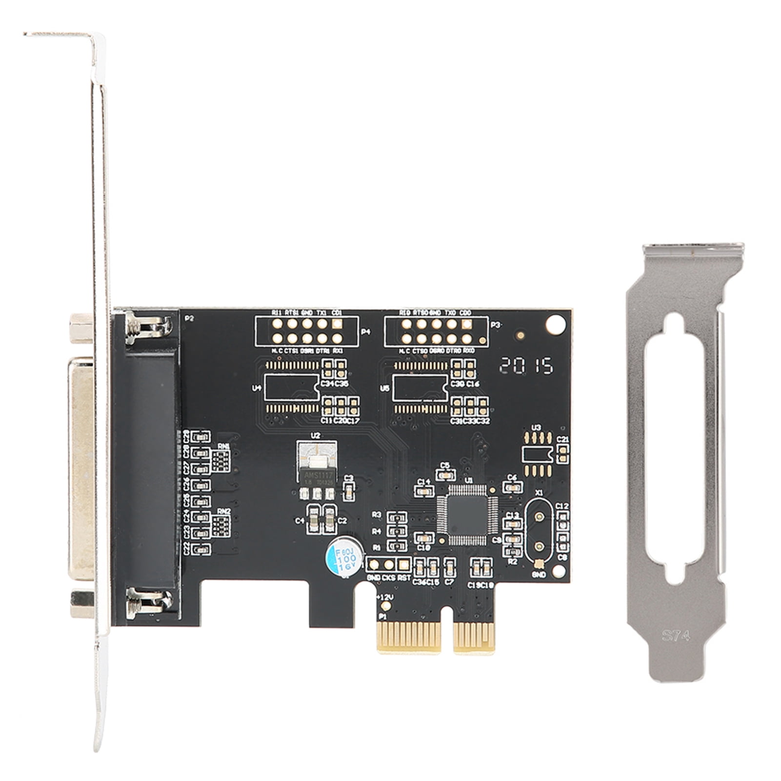 PCIE to Parallel Port Card Print Port LPT PCI-E LPT Printer Card ...