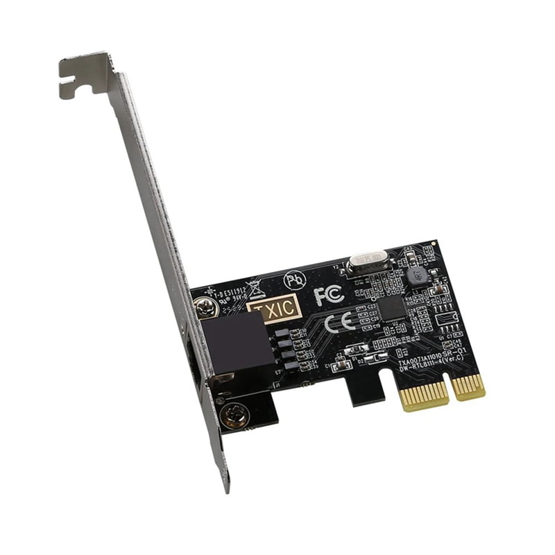 PCIE to RJ45 Network Card 10/100/1000Mbps RJ45 PCI Express Converter ...