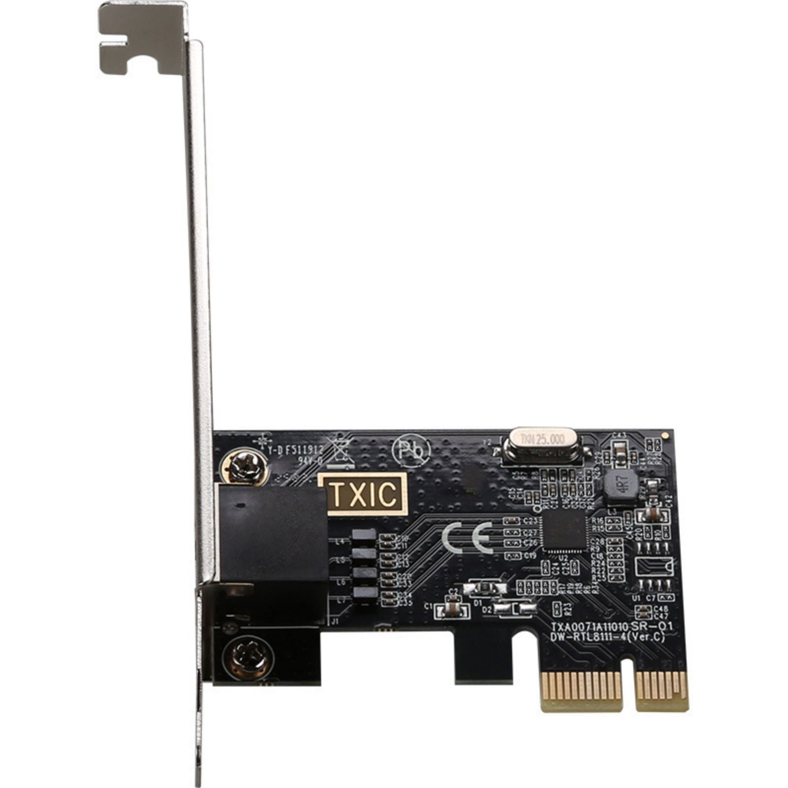 PCIE to RJ45 Networking Card 10/100/1000Mbps RJ45 PCIExpress Converters ...