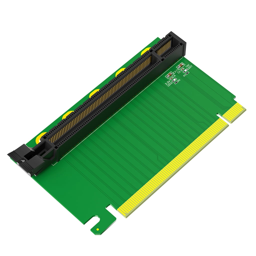 PCIE3.0 16X Reverse Risers Card Adapter 61.80mm Height for Servers ...