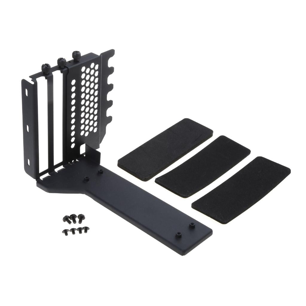 PCIE3.0 X16 Graphics Card Mounting Bracket Vertical GPU Holder Flexible ...