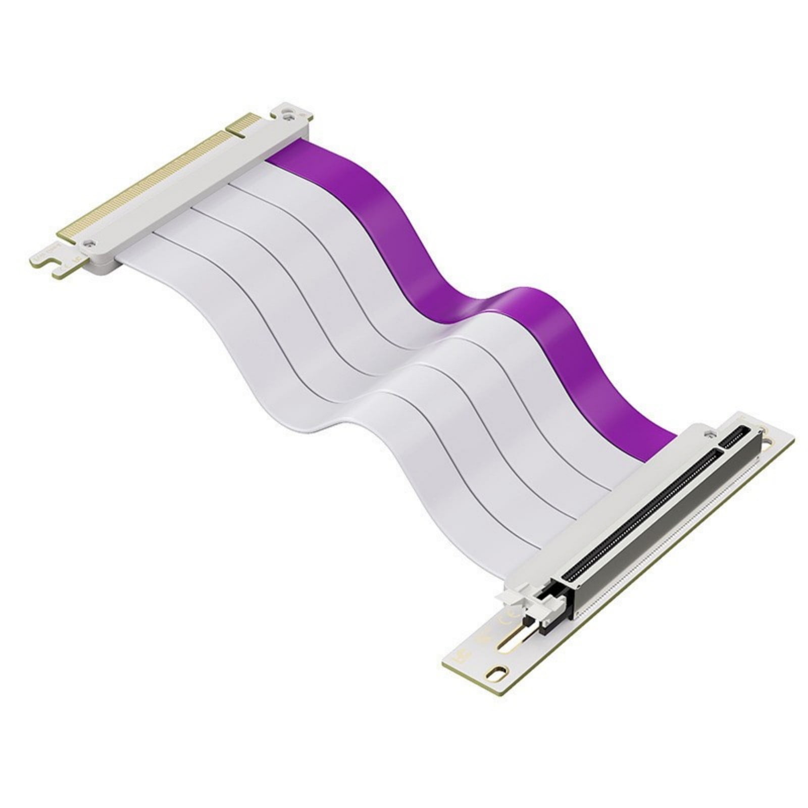 PCIE4.0 X16 Extension Cable 90 Degree Angled GPU Card Extender Line for ...
