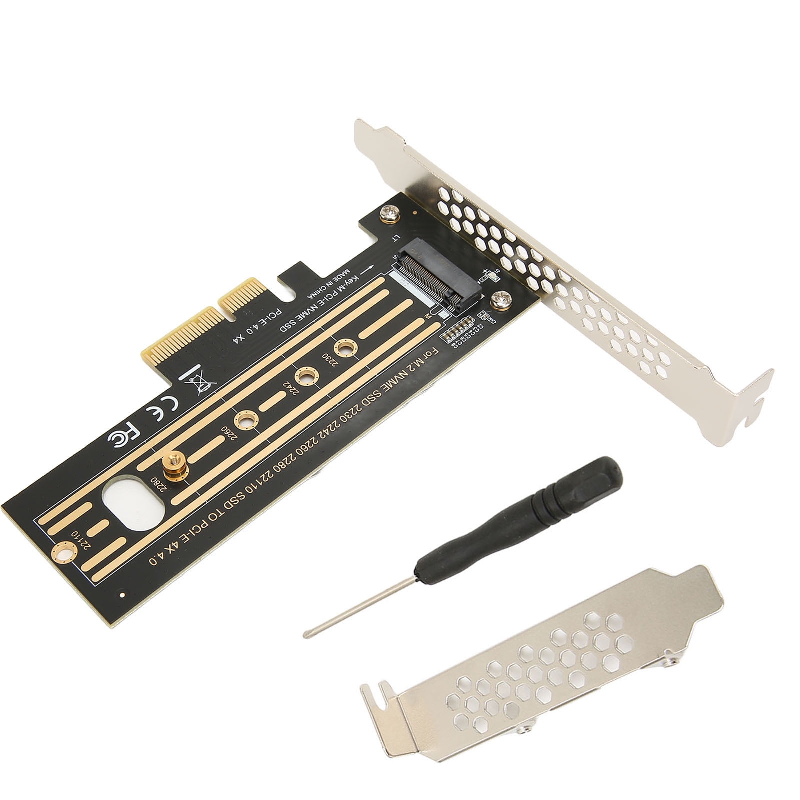 PCIE4.0 to NVME Adapter Card 64Gbps High Speed Multilayer Protection ...