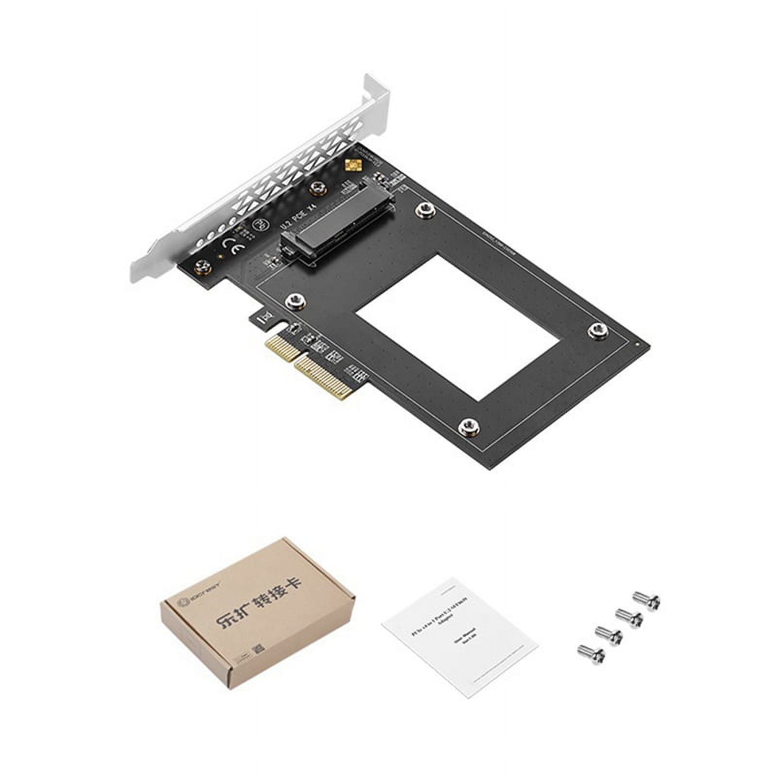 PCIE4.0 to U.2 True Speed 7000MB Expansion Card U2 Adapter Card Nvme ...