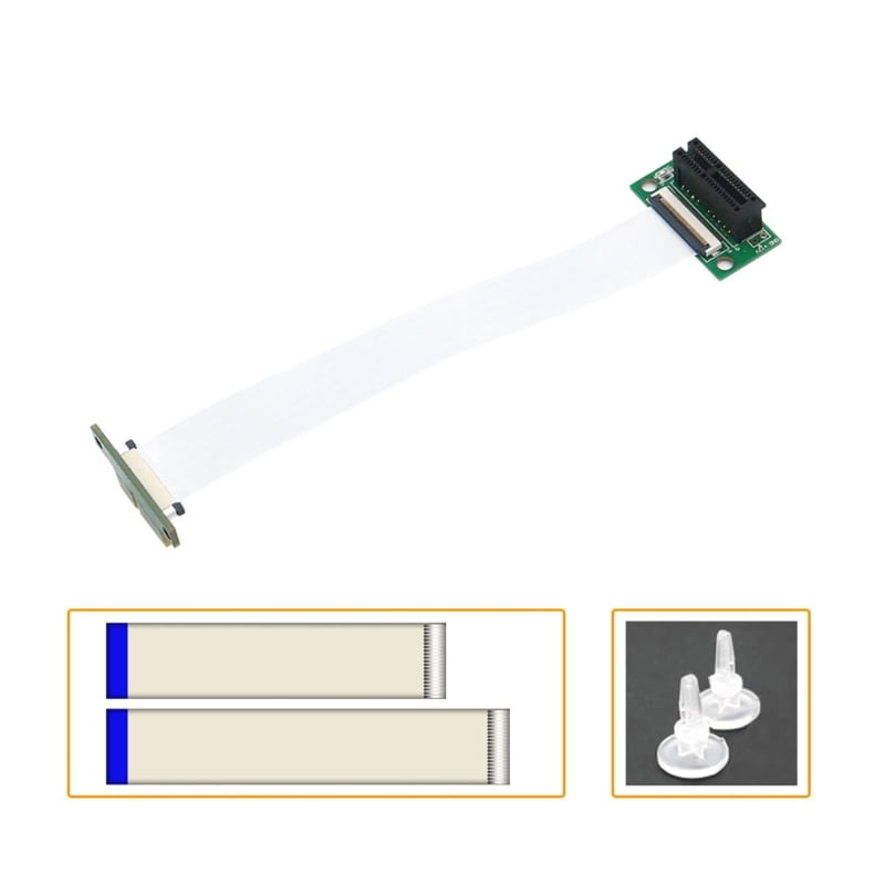 PCIExpress Adapter Cable, PCIe to 36Pin 1X Extender with Gold-Plated ...