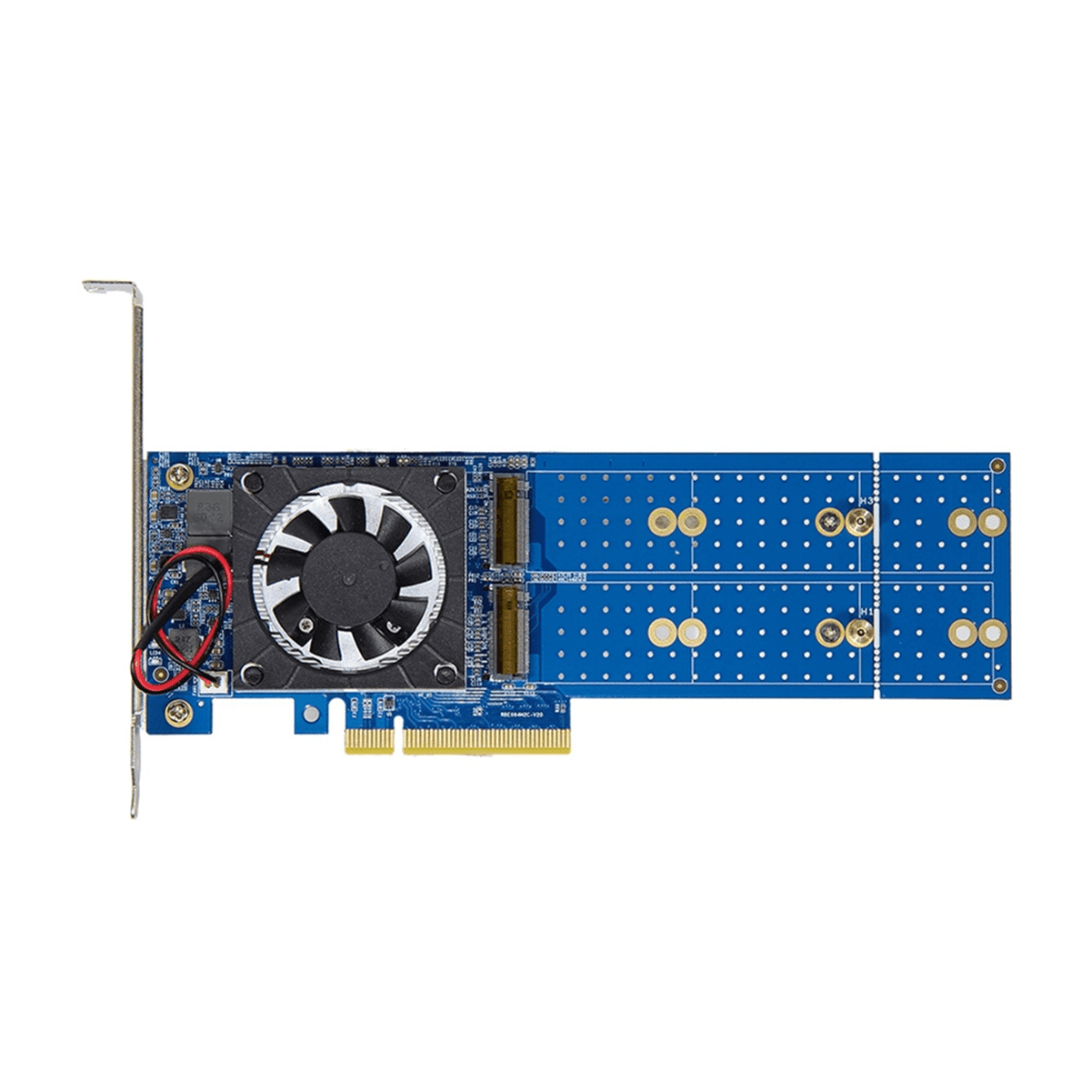PCIe 4.0 to NVME PLX88024 4-Bit Expansion Card Nvme X8 M.2 Hard Disk ...