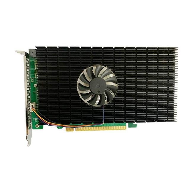 PCIe 4.0 x16 4-Channel M.2 NVMe RAID Controller - Walmart.com