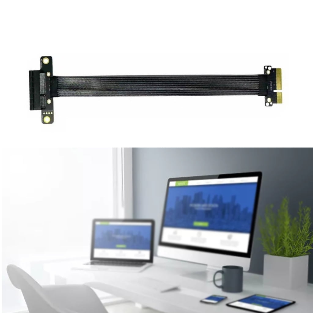 PCIe 4X Male to Female Extension Cable Expand Computer Capabilities for ...