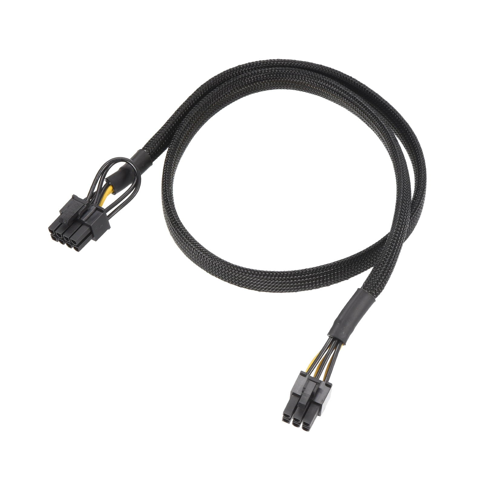 PCIe Cable 6 Pin Male to 8 Pin (6+2) Male GPU Cable Extension PCI ...