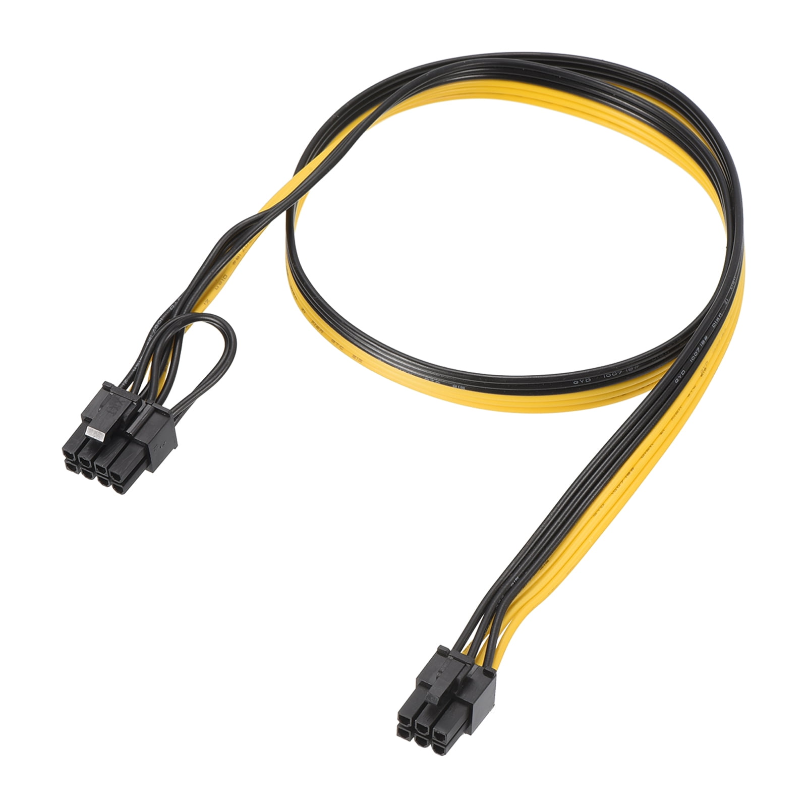 PCIe Cable 6 Pin Male to 8 Pin (6+2) Male GPU Power Supply Cable PCI ...