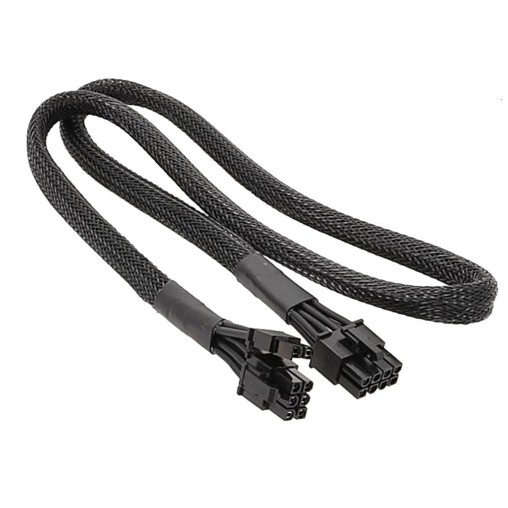 PCIe Cable, ATXs CPU 8Pin Male to PCIe 8Pin (6+2) Male Power Cable for ...