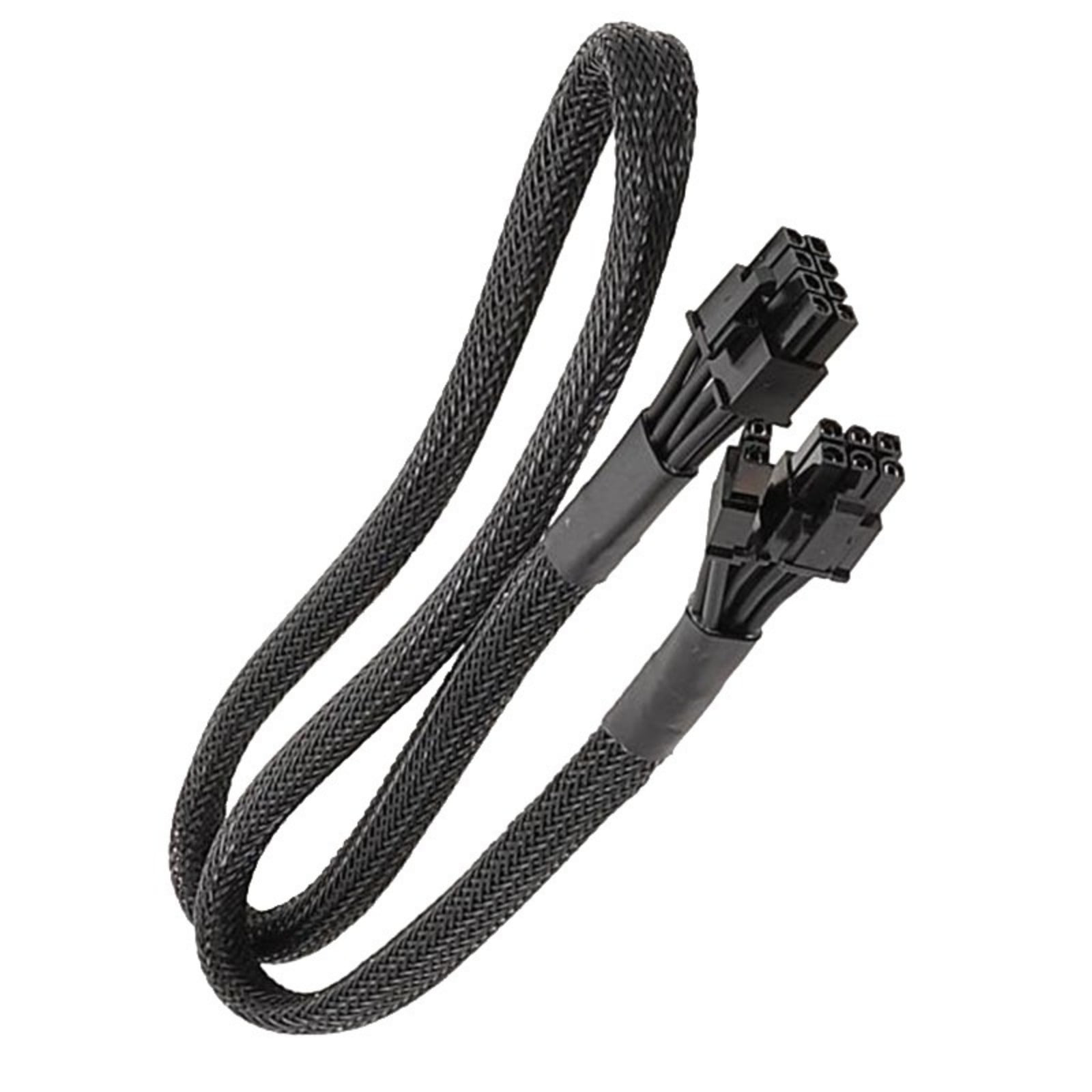 PCIe Cable, ATXs CPU 8Pin Male to PCIe 8Pin (6+2) Male Power Cable for ...