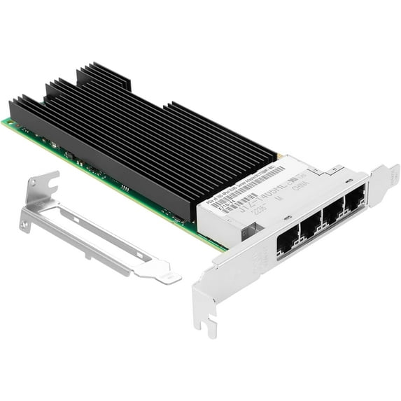 PCIe Ethernet Network Card for X710-T4 XL710BM1 Chipset PCIe 3.0 X8 ...