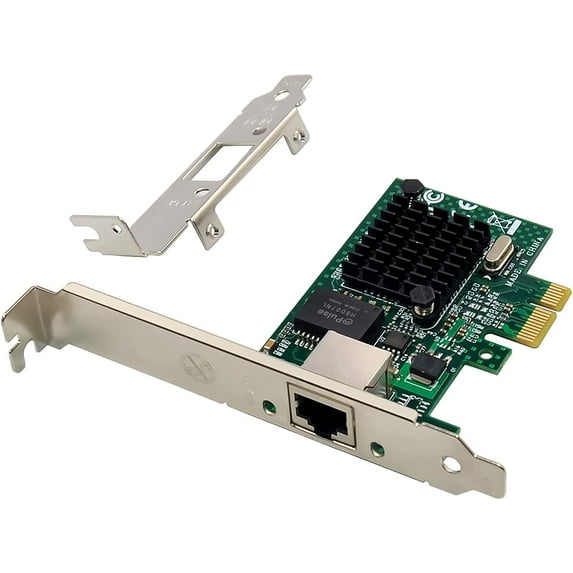 PCIe Gigabit Ethernet Server Adapter with Broadcom NetXtreme BCM5751 10 ...