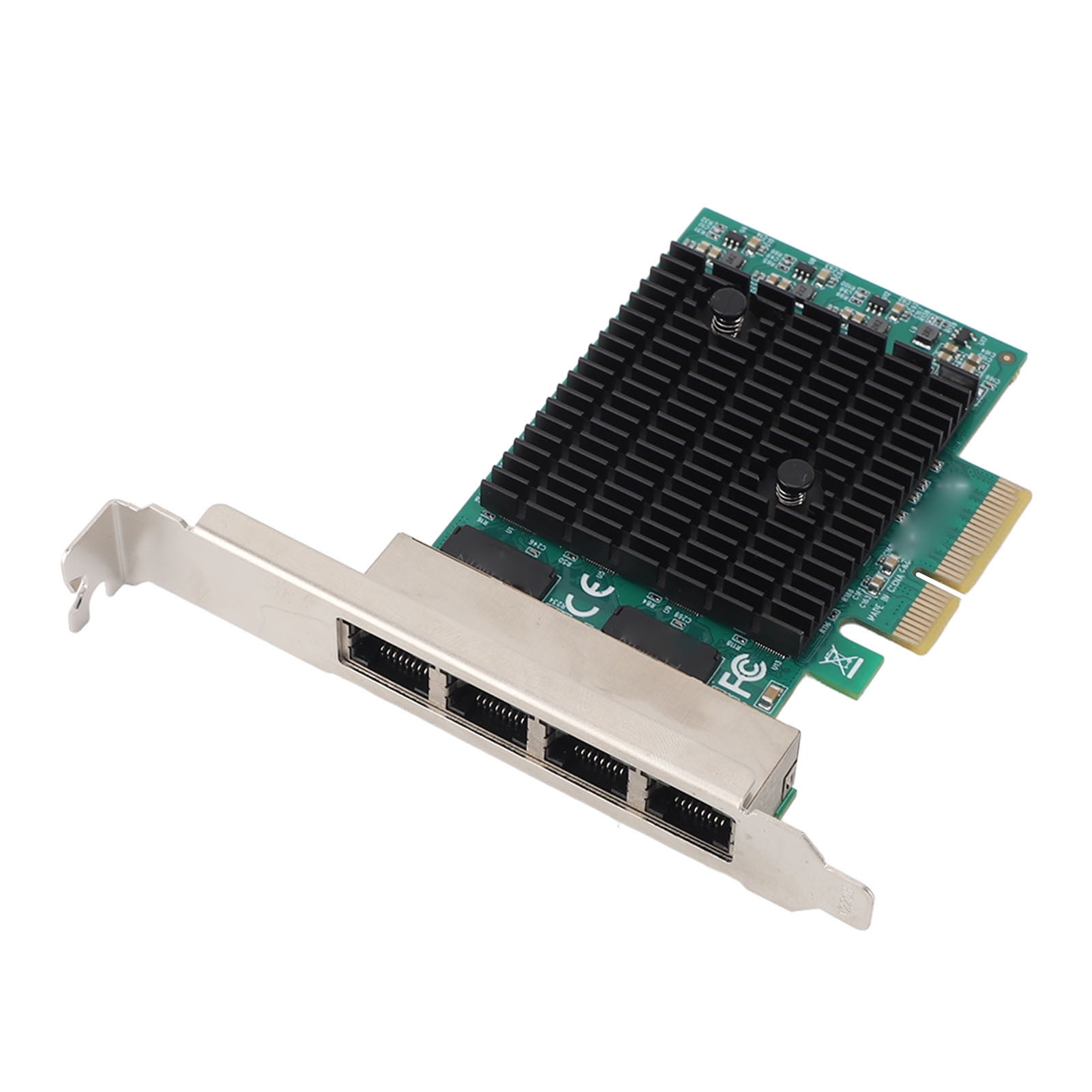 PCIe Gigabit Network Card Professional 8125B 4 Port 2.5G Copper Cable ...